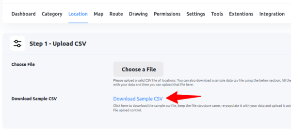 How to download a sample CSV file – Tutorial | WP Maps Pro